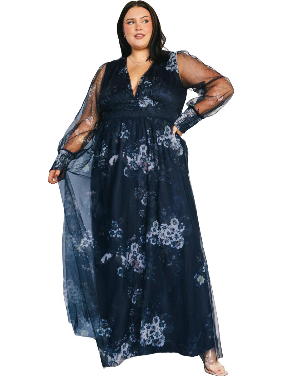 XH TEXTILES XH TEXTILES Layla Tulle Maxi Dress